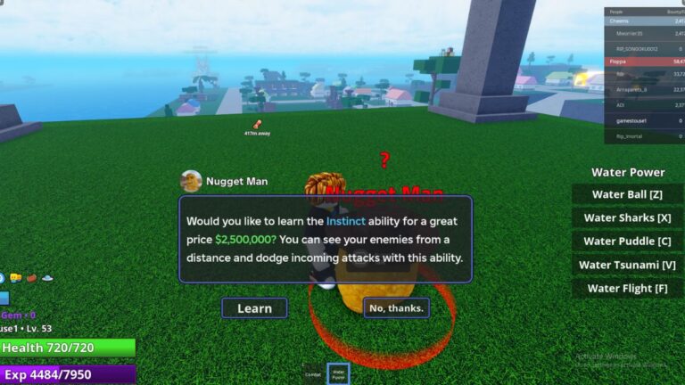 How to Unlock All Abilities in Meme Sea Roblox